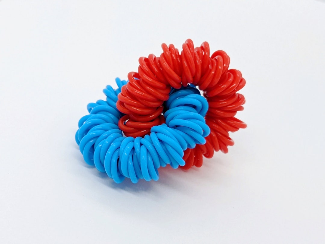 The Double Floof, Silent EDC Silicone Stress Ball, Sensory Stim Toy - Etsy