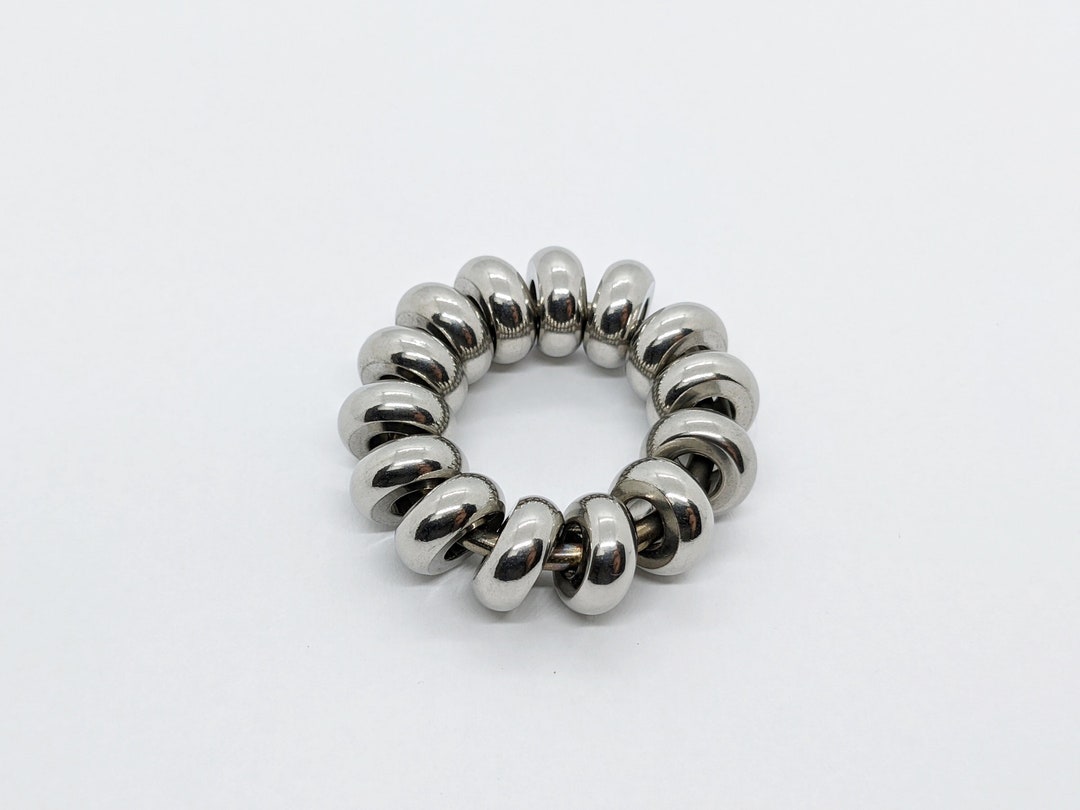The Ring of Rollers, Stainless Steel Fidget Toy, EDC Sensory Stim Tool ...
