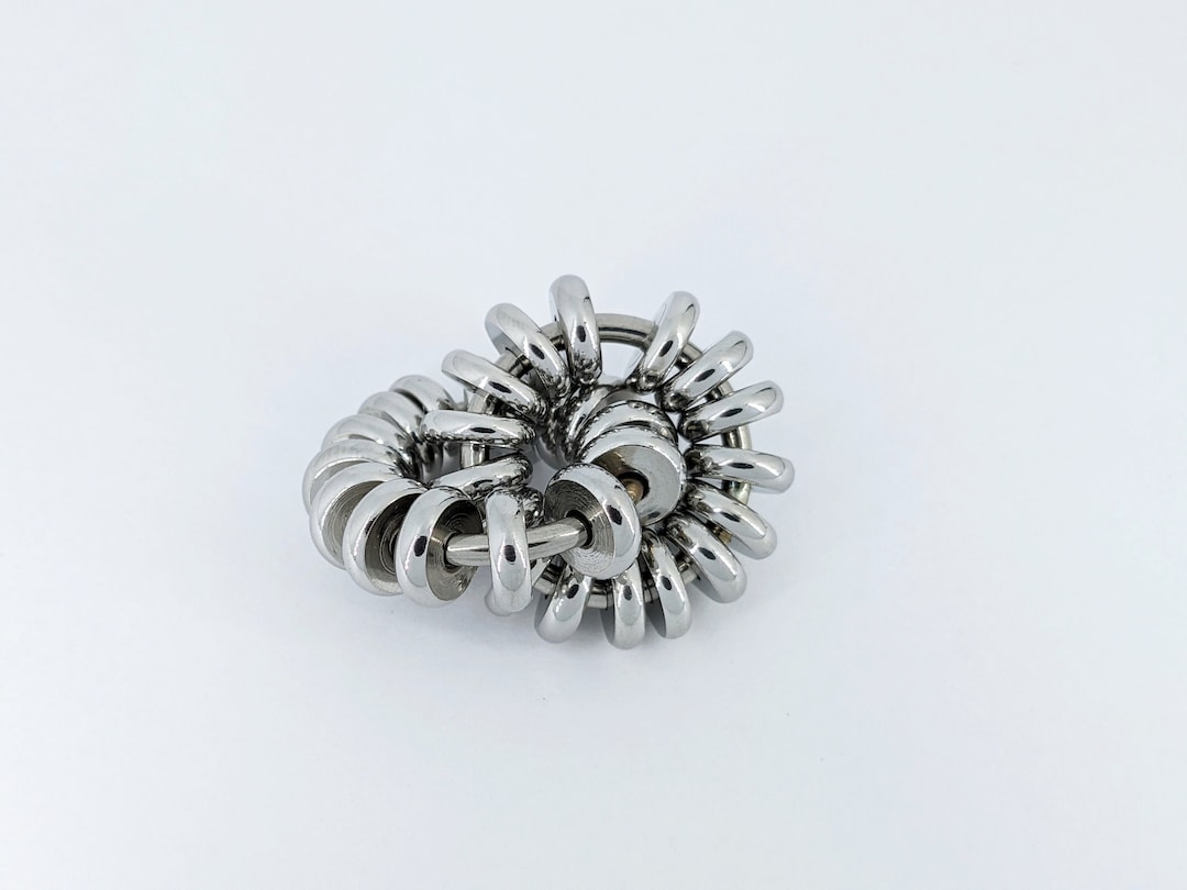 The Mini Double Slick Roller, Pocket Sized EDC Fidget Toy, Stainless ...