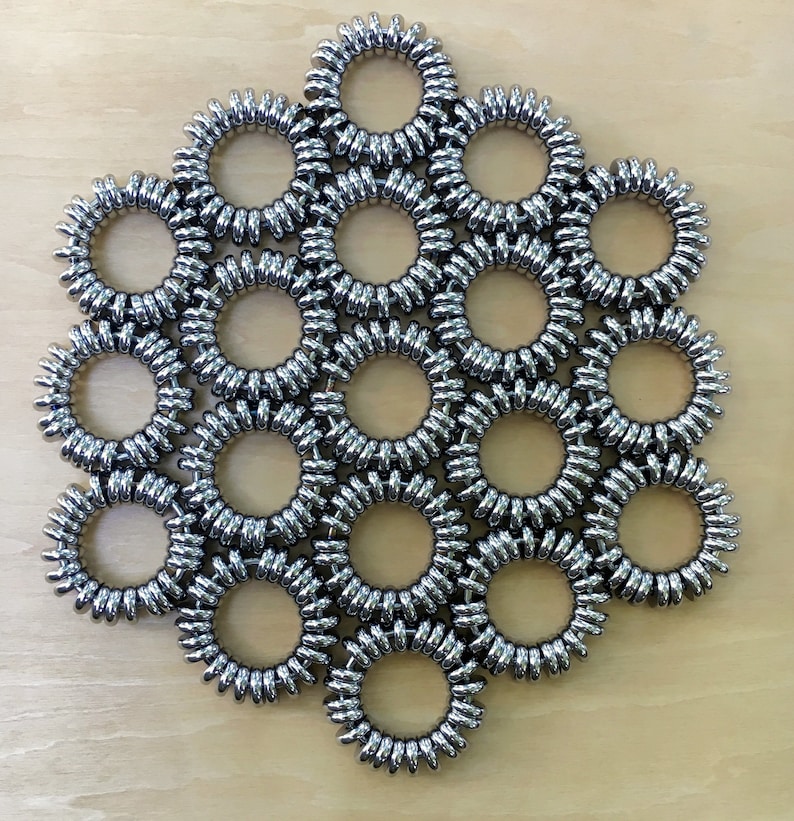 The Slick Roller Ring Stainless Steel Fidget Toy EDC Sensory - Etsy