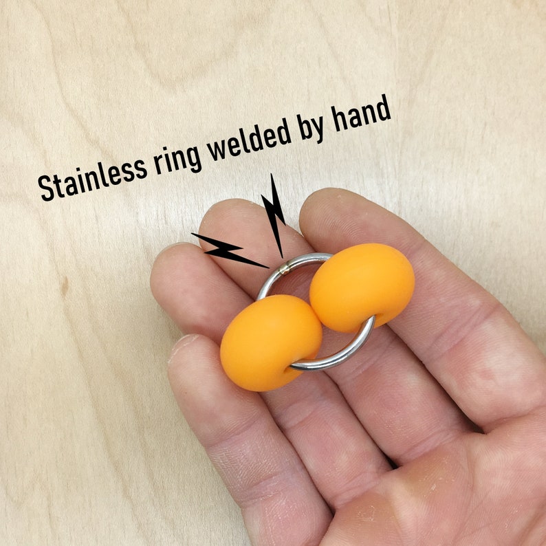 The Silicone Double Roller Silent Fidget Toy EDC Sensory Stim - Etsy