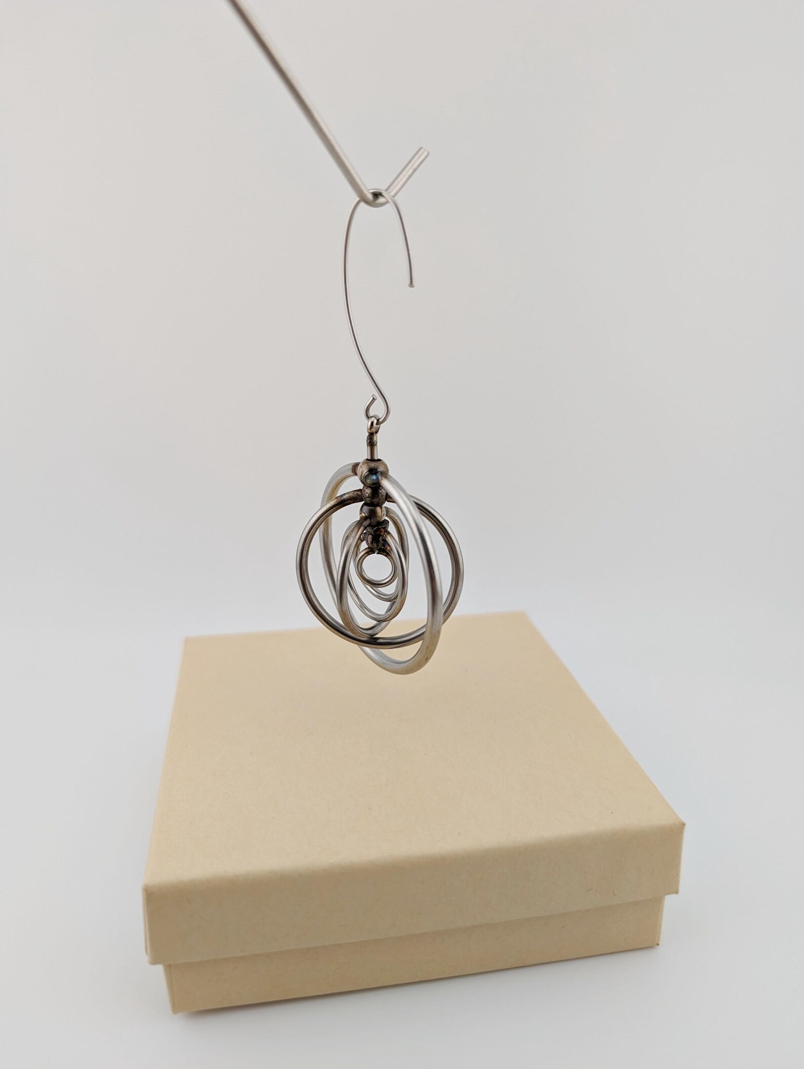 The Gyro Sphere Hanging Ornament by Floppy Links Fidgets - Etsy