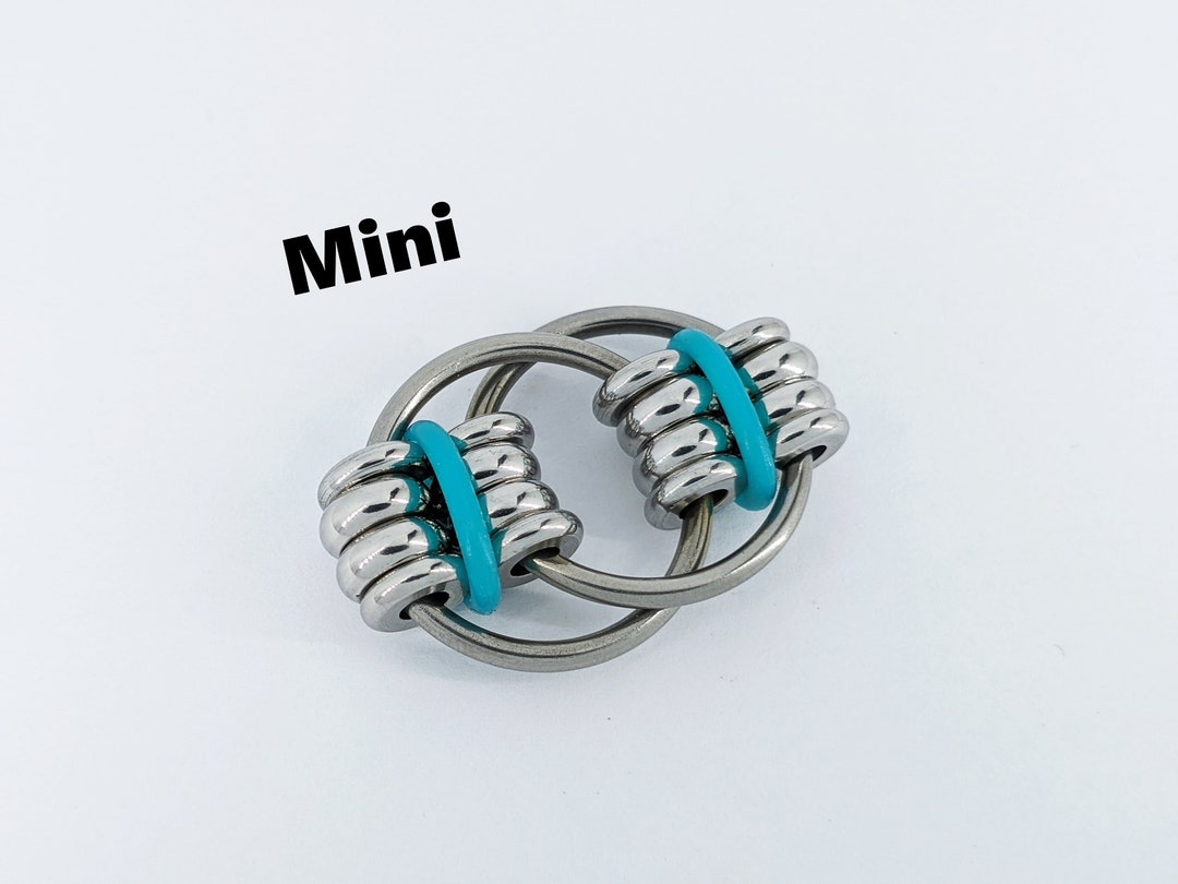 The Mini Premium Flip Fidget, Stainless Steel EDC Fidget, Flippy Chain ...
