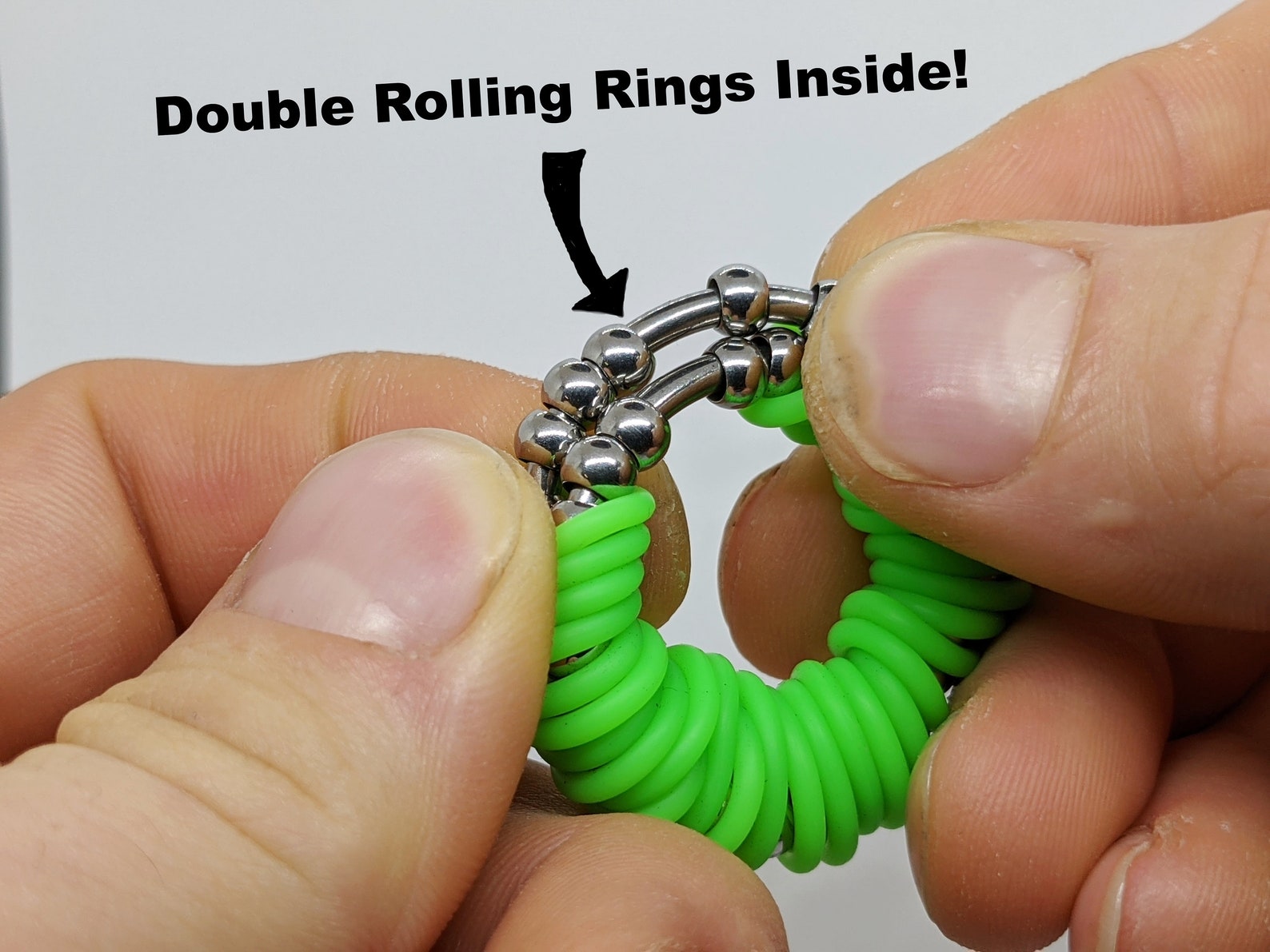 The Hyper Ring Hybrid Fidget Toy Silicone Sensory Ring Stim - Etsy