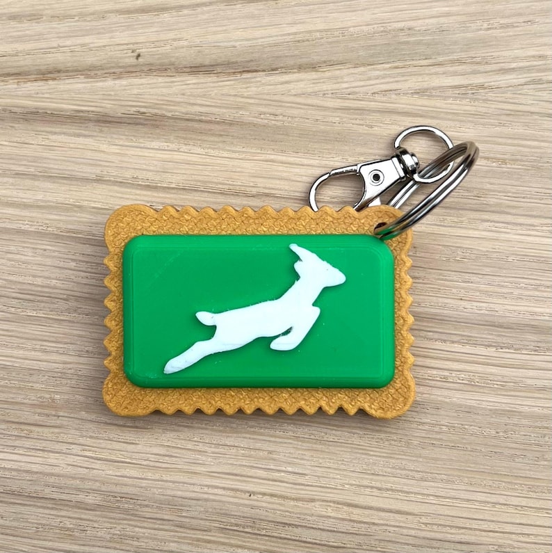 Zoo Cookie Keyring - Etsy