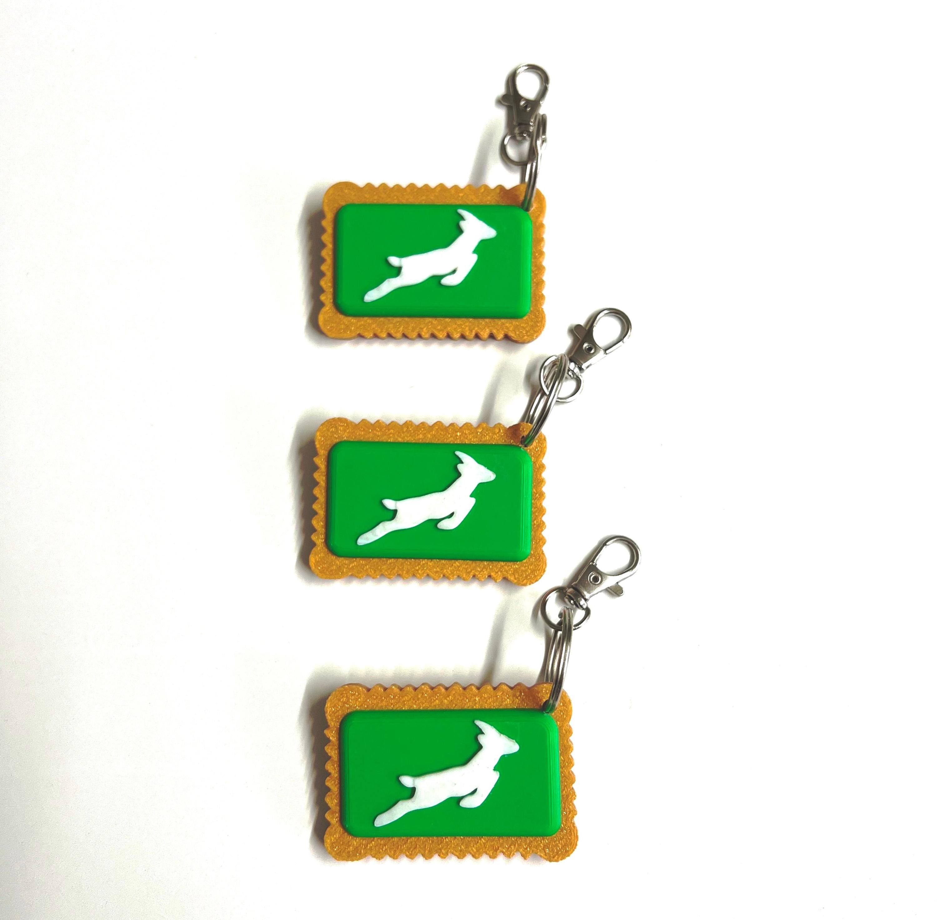 Zoo Cookie Keyring - Etsy