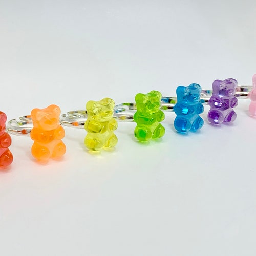 Super Realistic Big Gummy Bear Key Chain - Etsy