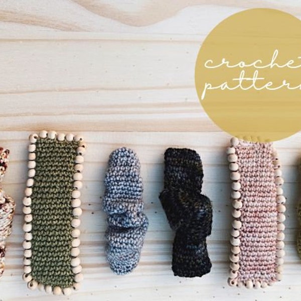 Crochet Hair Accessories Pattern - Etsy
