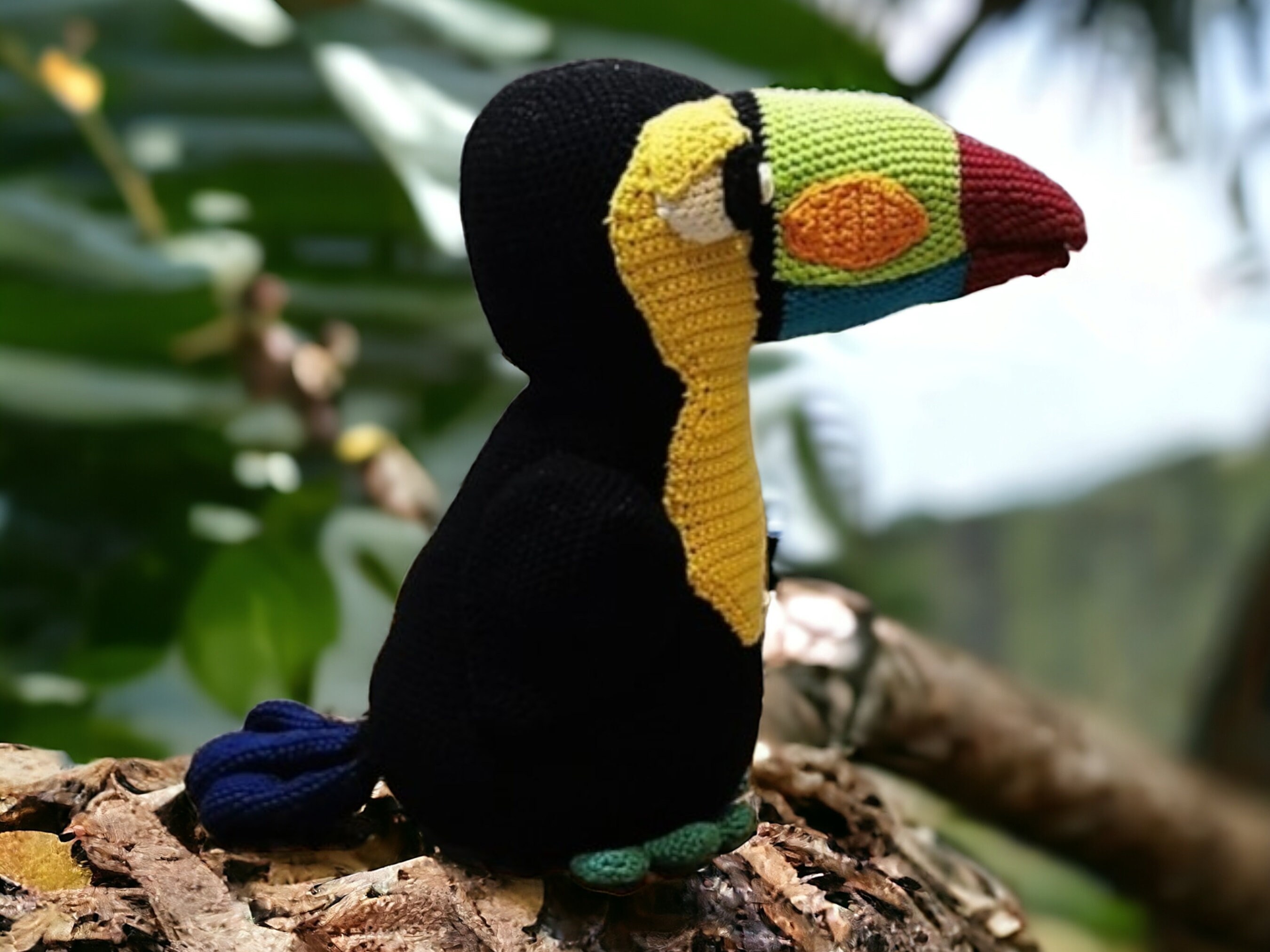 Tiki the Toucan Crochet Pattern - Etsy