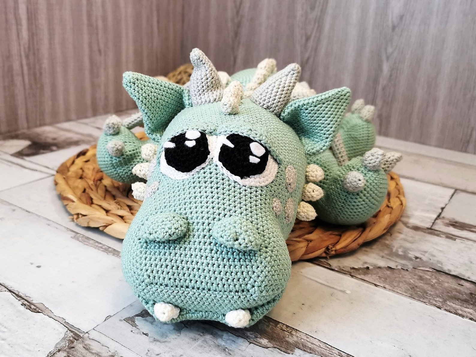 Crochet Pattern Jax the Dragon XXL - Etsy