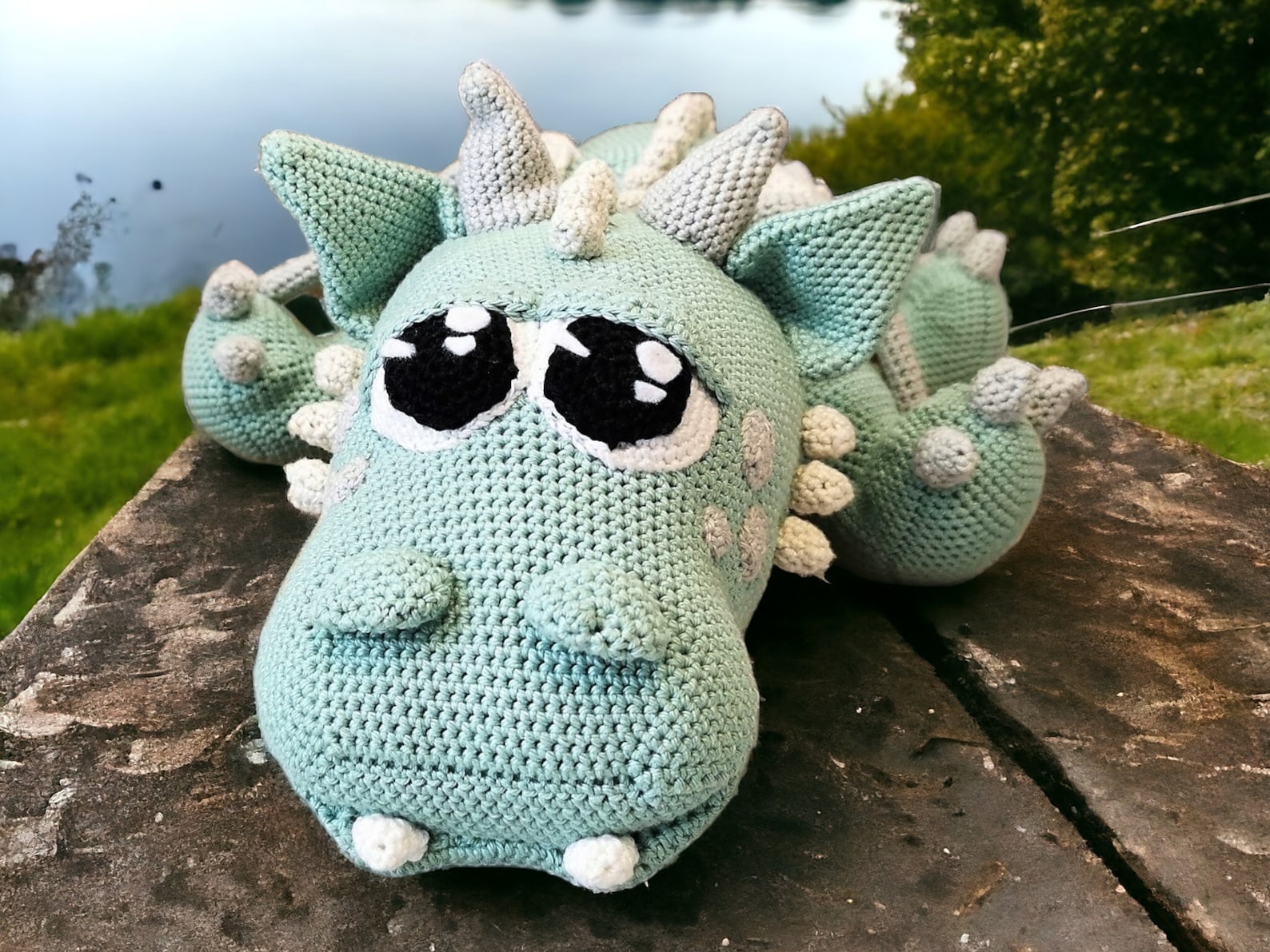 Crochet Pattern Jax the Dragon XXL - Etsy