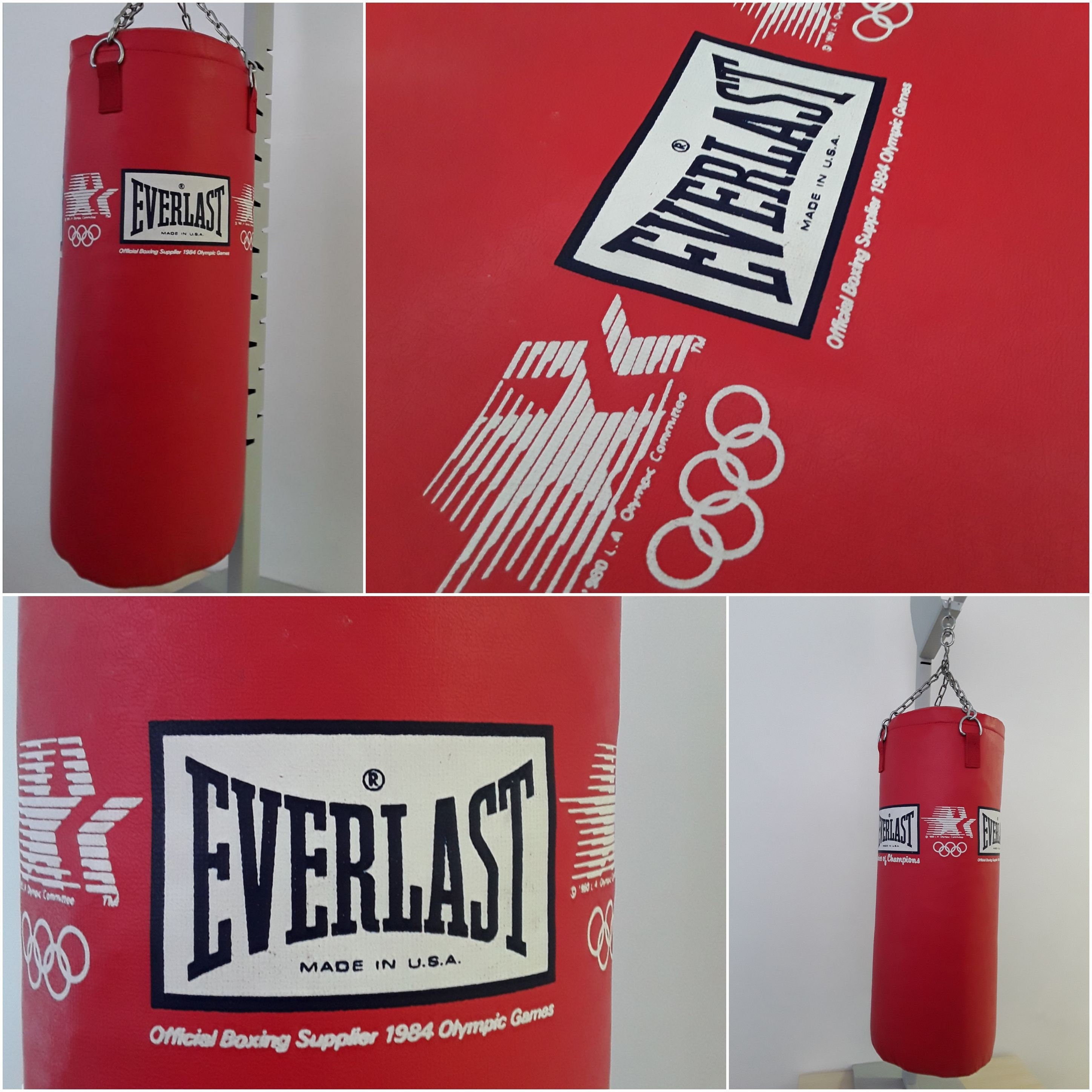 Old Everlast Punching Bag