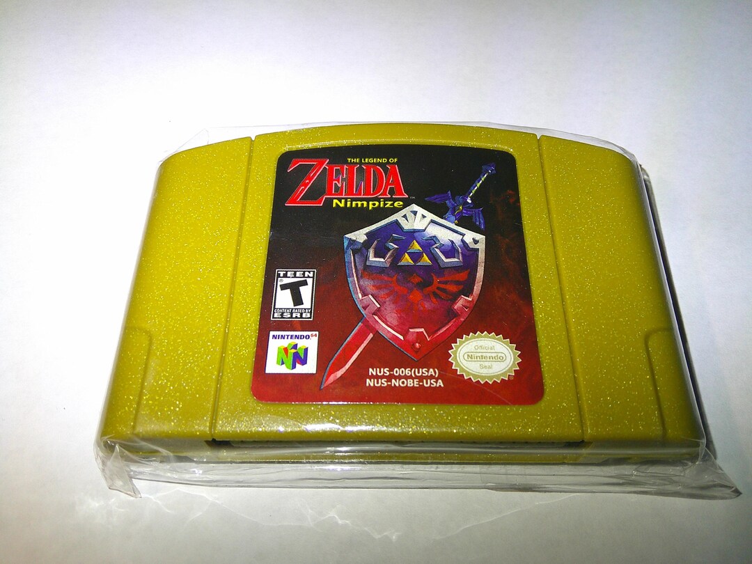 The Legend of Zelda Nimpize Nintendo 64 Game Cartridge - Etsy