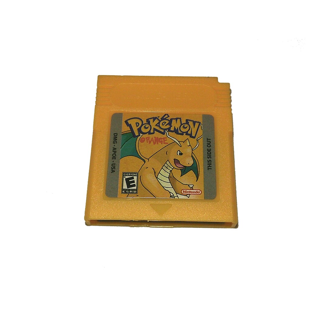 Pokemon Orange Nintendo GBC Game Boy Color Cartridge - Etsy