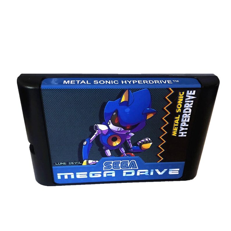 Metal Sonic Hyperdrive Sega Genesis Cartridge - Etsy