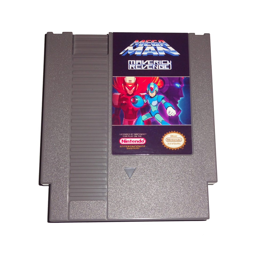 Mega Man Maverick Revenge NES Nintendo Entertainment System Cartridge ...