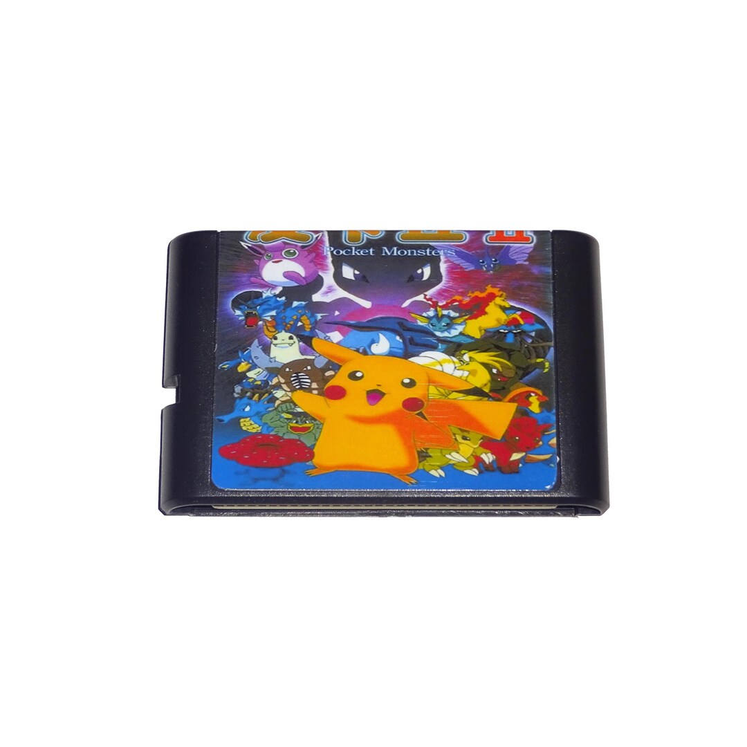 Pocket Monster II Sega Genesis Cartridge - Etsy