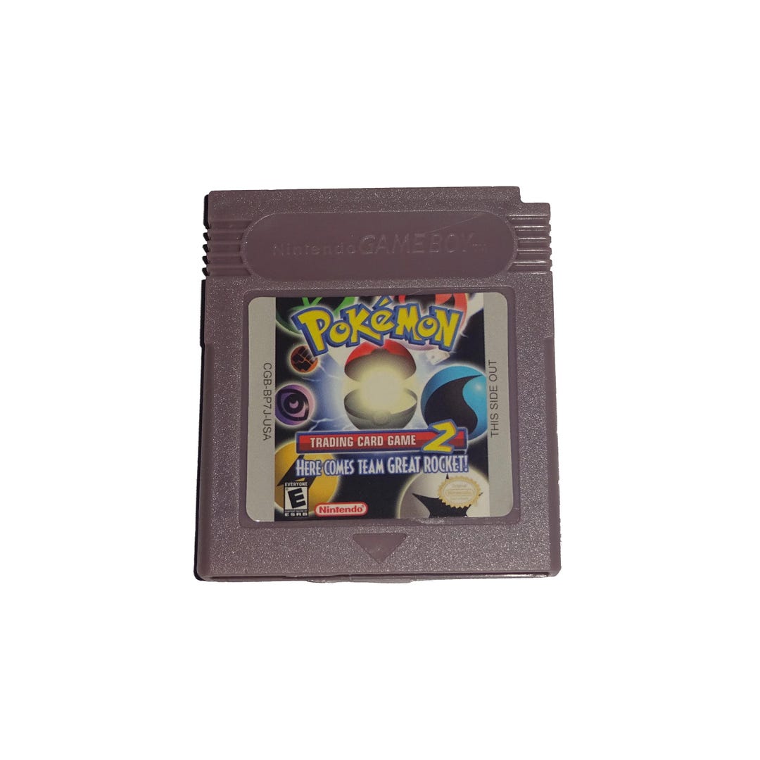 Pokemon Trading Card Game 2 Nintendo GBC Game Boy Color Cartridge - Etsy
