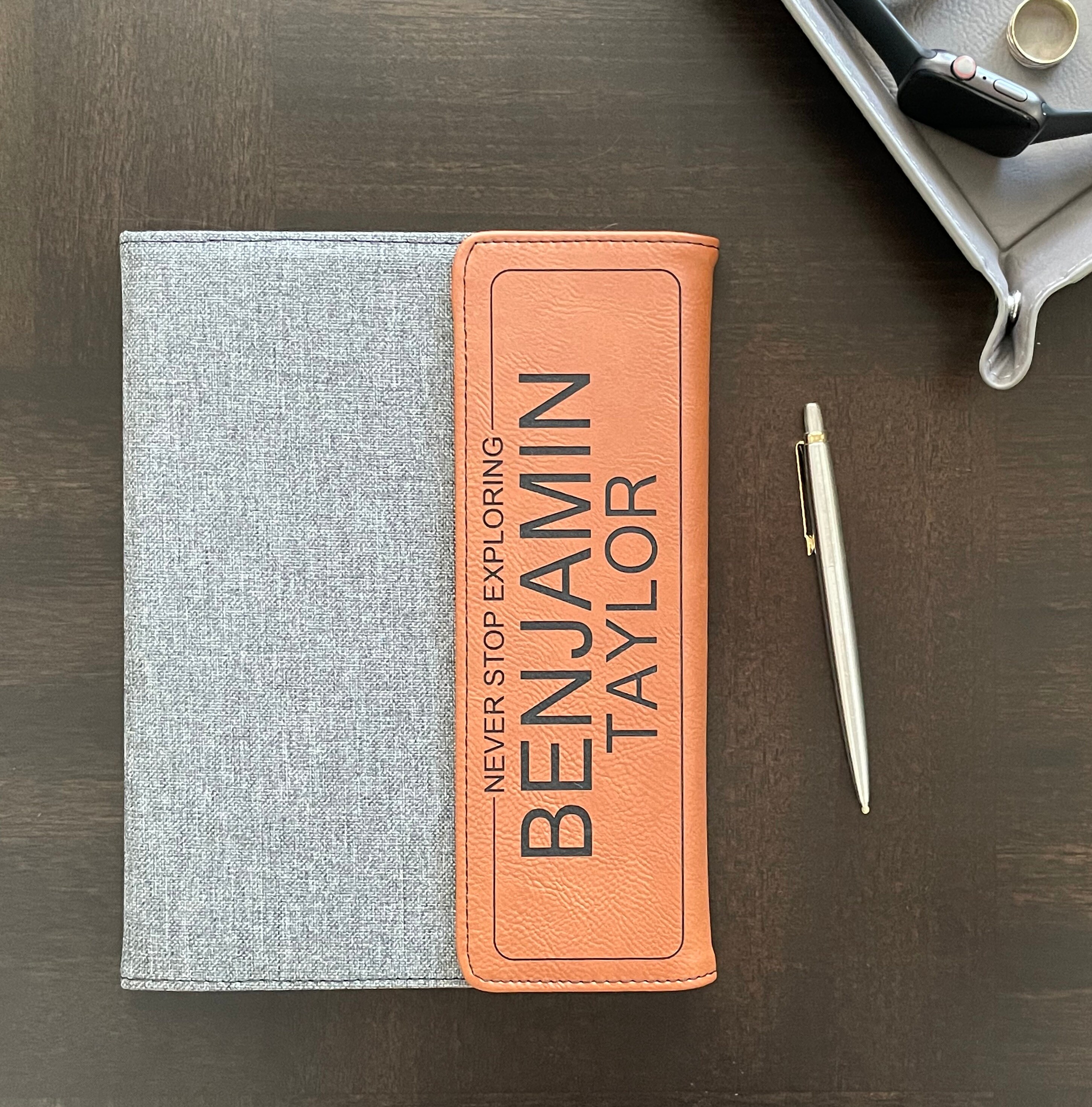 Personalized Gift Custom Journal Leatherette Canvas | Etsy