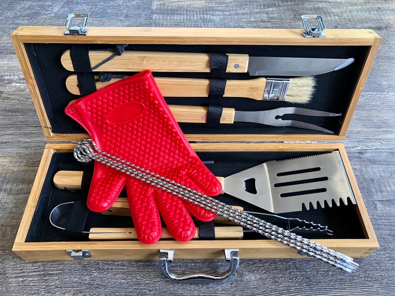 Grill Set Gifts for Dad Grilling Gift Grilling Master - Etsy