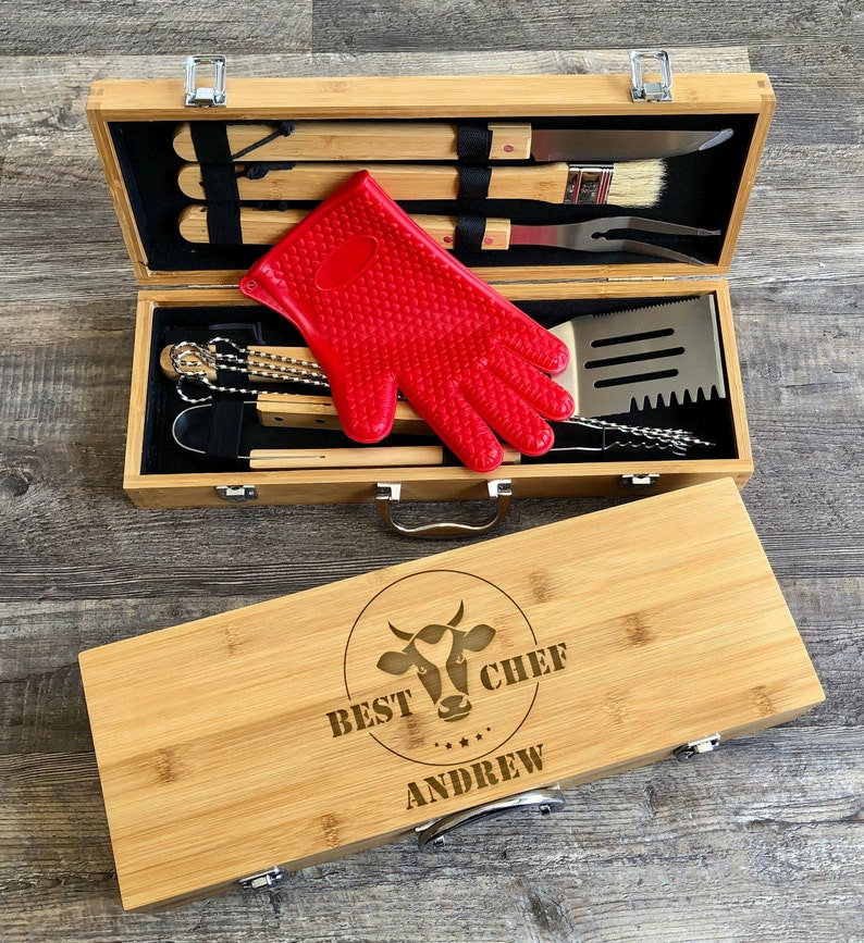 Grill Set Gifts for Dad Grilling Gift Grilling Master - Etsy