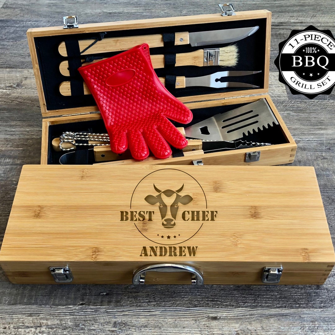 Grill Set, Gifts for Dad, Grilling Gift, Grilling Master, Grill Master ...