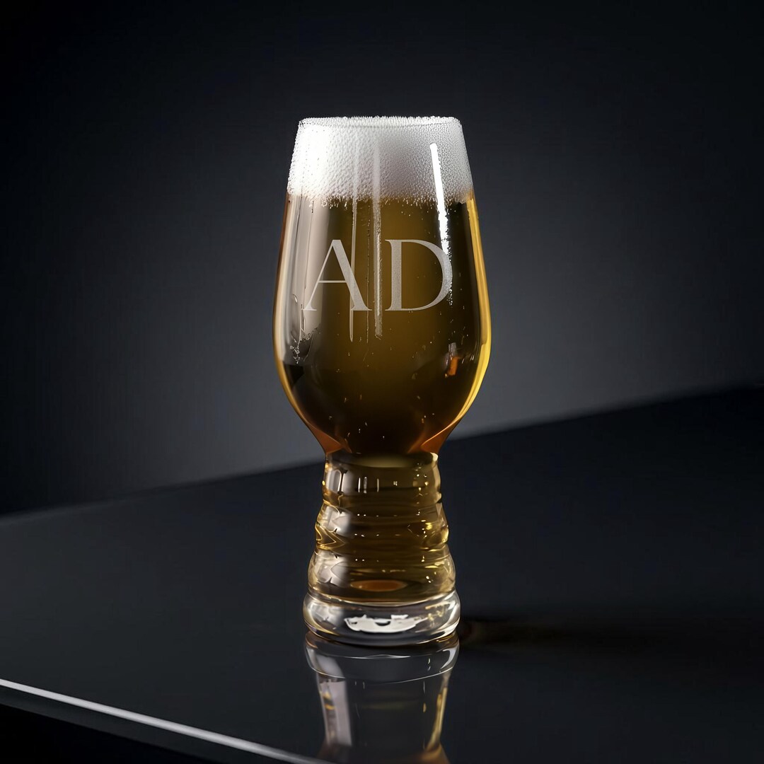 Personalized IPA Beer Glass 18oz – Engraved Craft Beer Lover Gift - Etsy