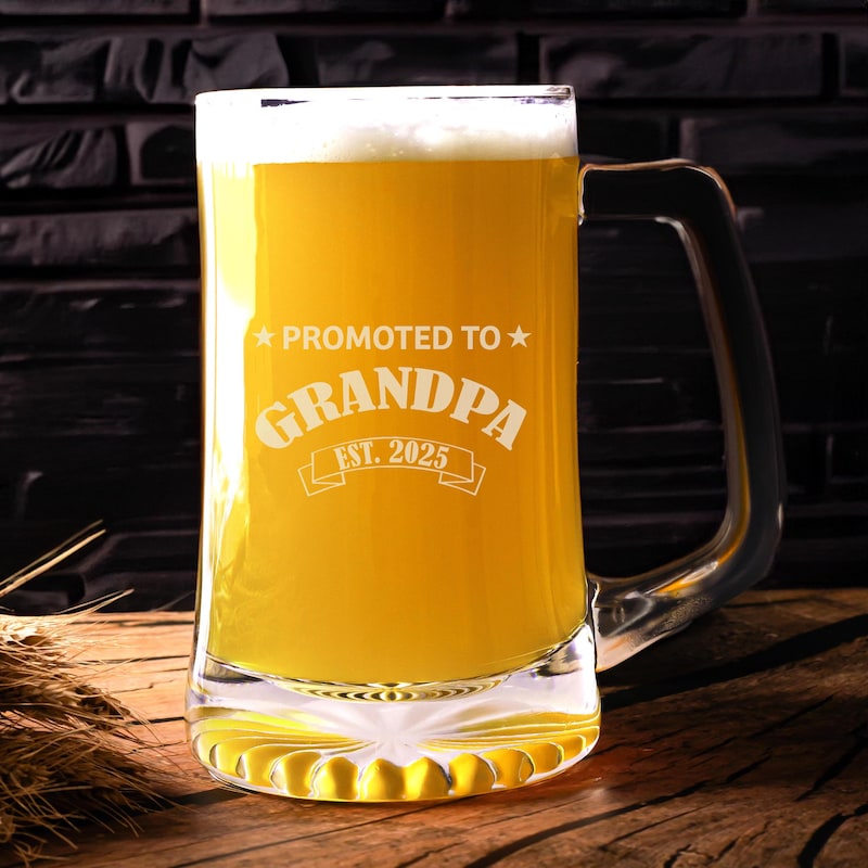 Glass Beer Mug - Etsy