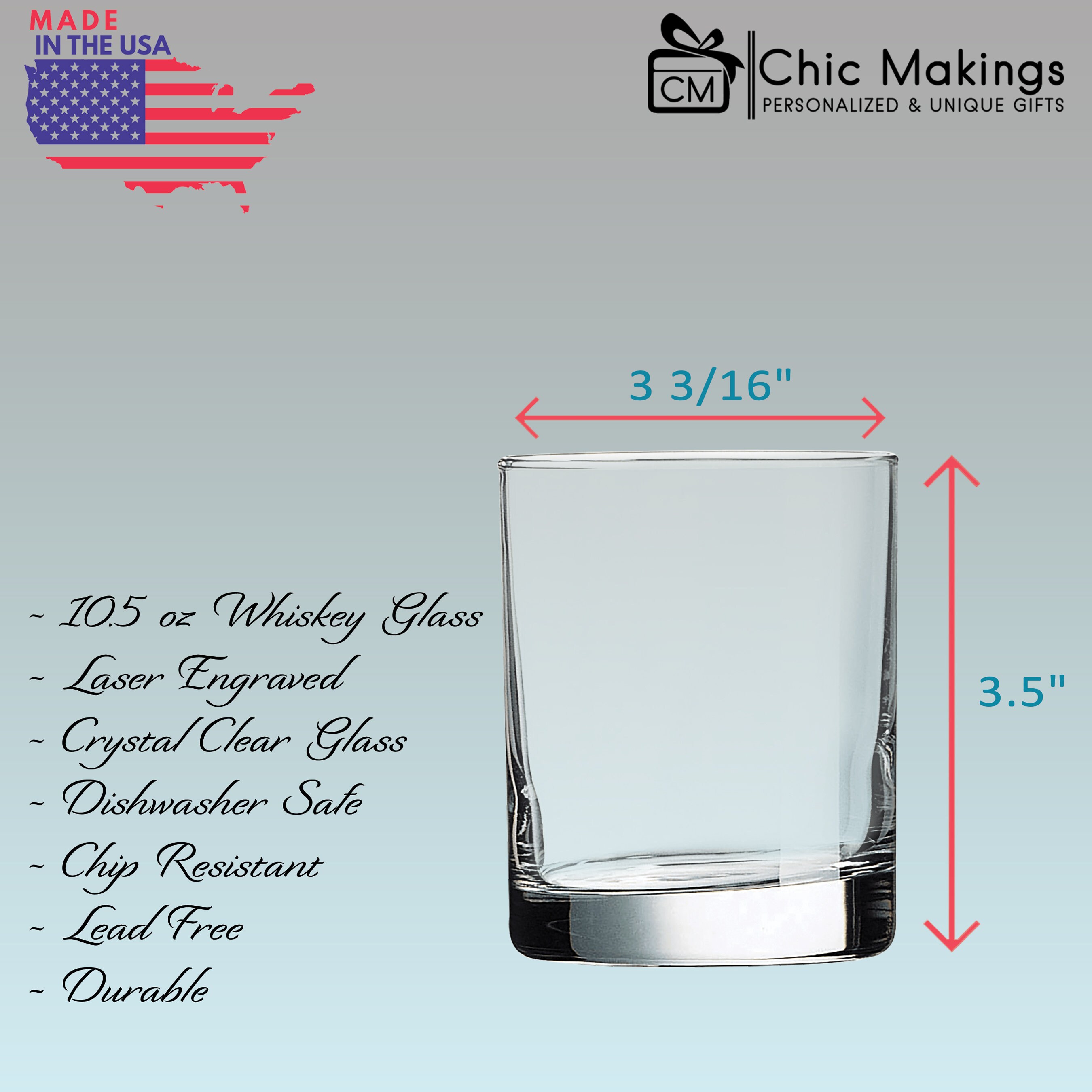 Custom Handwriting Whiskey Glass, Engrave Your Handwritten Gift Message ...