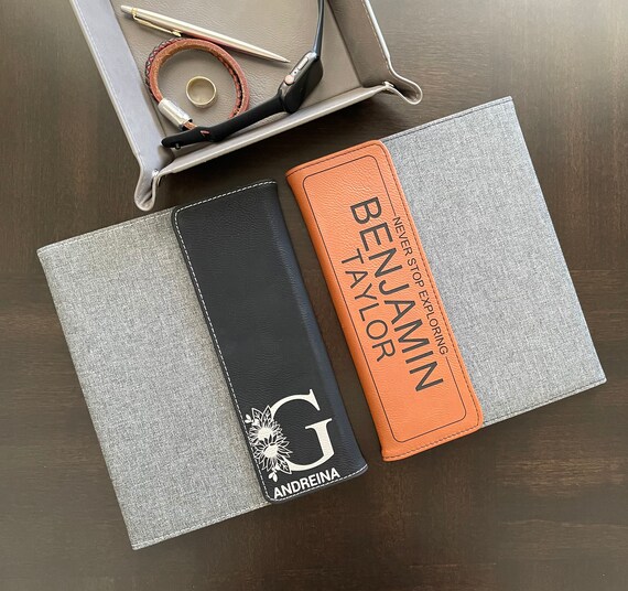 Personalized Gift Custom Journal Leatherette Canvas | Etsy