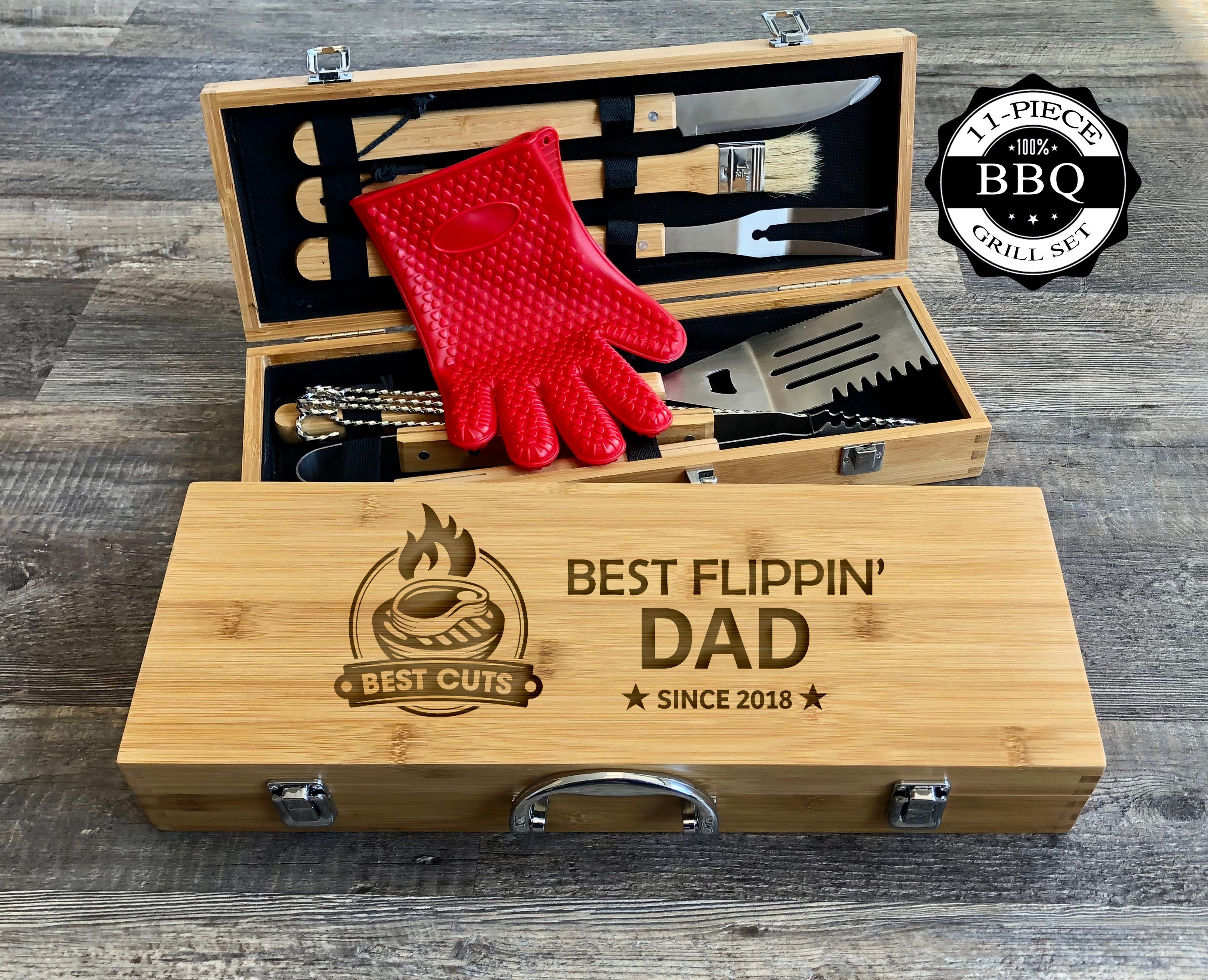 Personalized BBQ Set BBQ Set Personalized Grilling Custom - Etsy