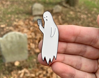 Halloween Ghostie Official Pin Ghost Pin Halloween Pin Ghostie Pin Cute ...
