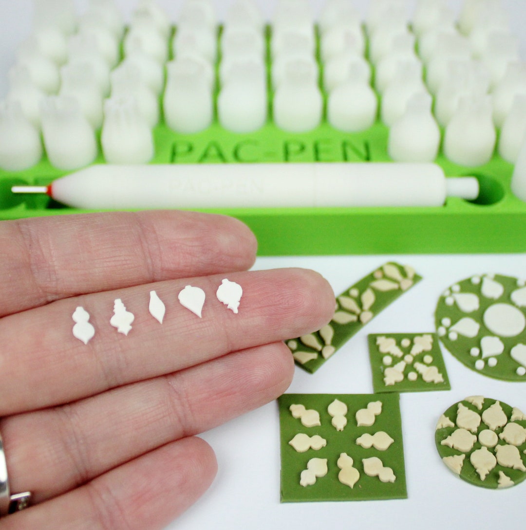 PAC-PEN No.30 - Ornaments Set Micro Plunger Cutters for Polymer ...