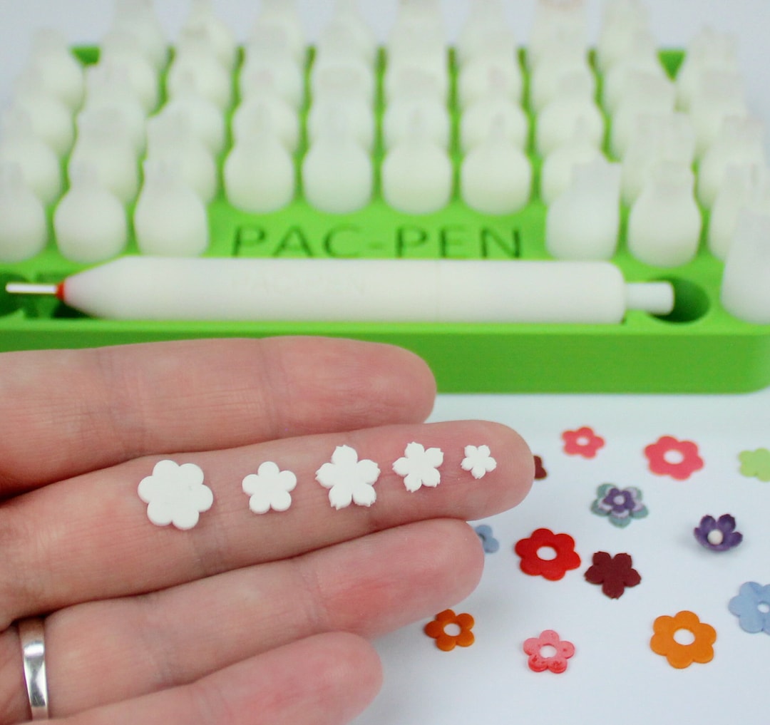 PAC-PEN No.14 - Flowers Set Micro Plunger Cutters for Polymer, Ceramic ...