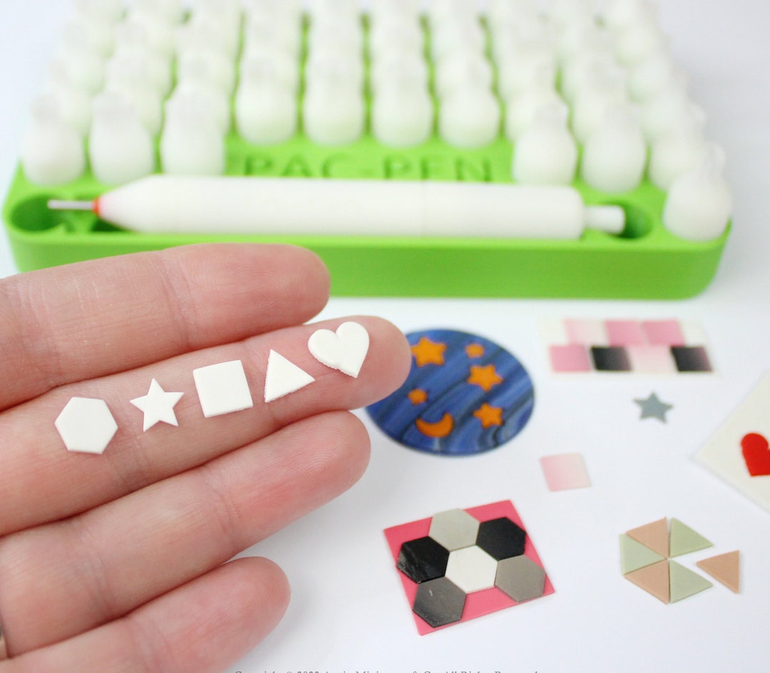 PAC-PEN Polymer Clay Plunger Micro Cutter Set - No.03 - Geometric - Etsy