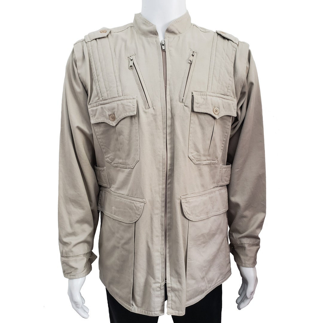 Vintage Colpro AFRICAN SAFARI JACKET Kenyan Made Cargo Jacket Unisex ...