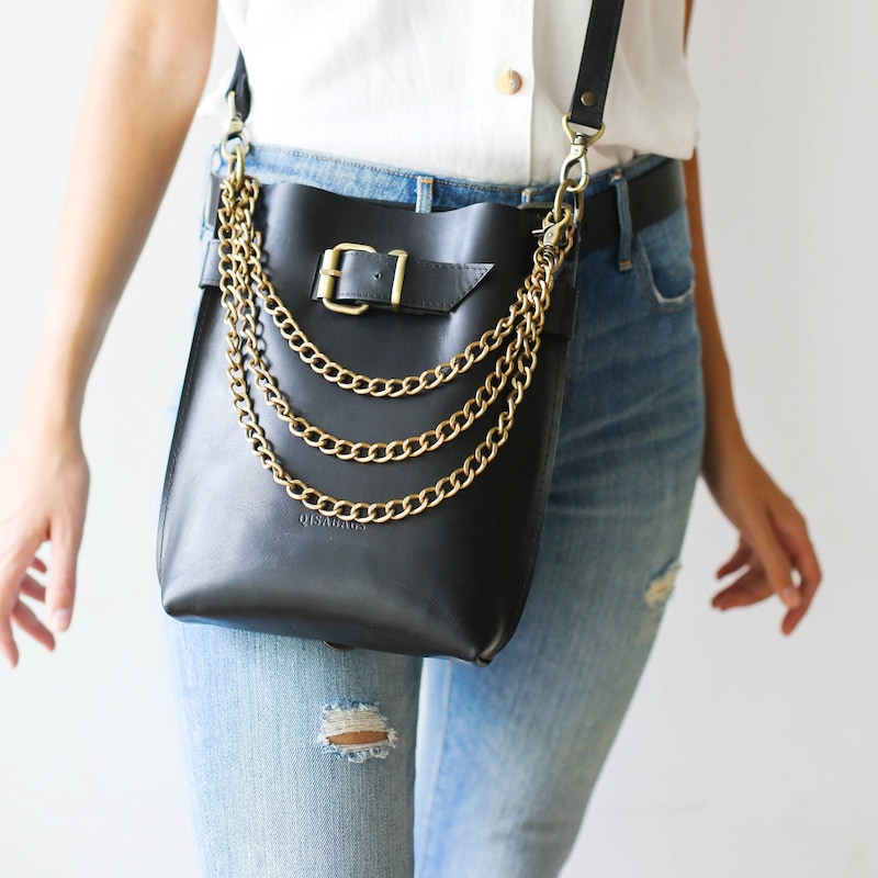Gold Chain Purse - Etsy