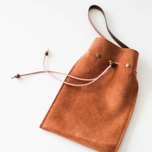 Custom Leather Pouches, Leather Coin Purse, Leather Gift for Her, Make ...