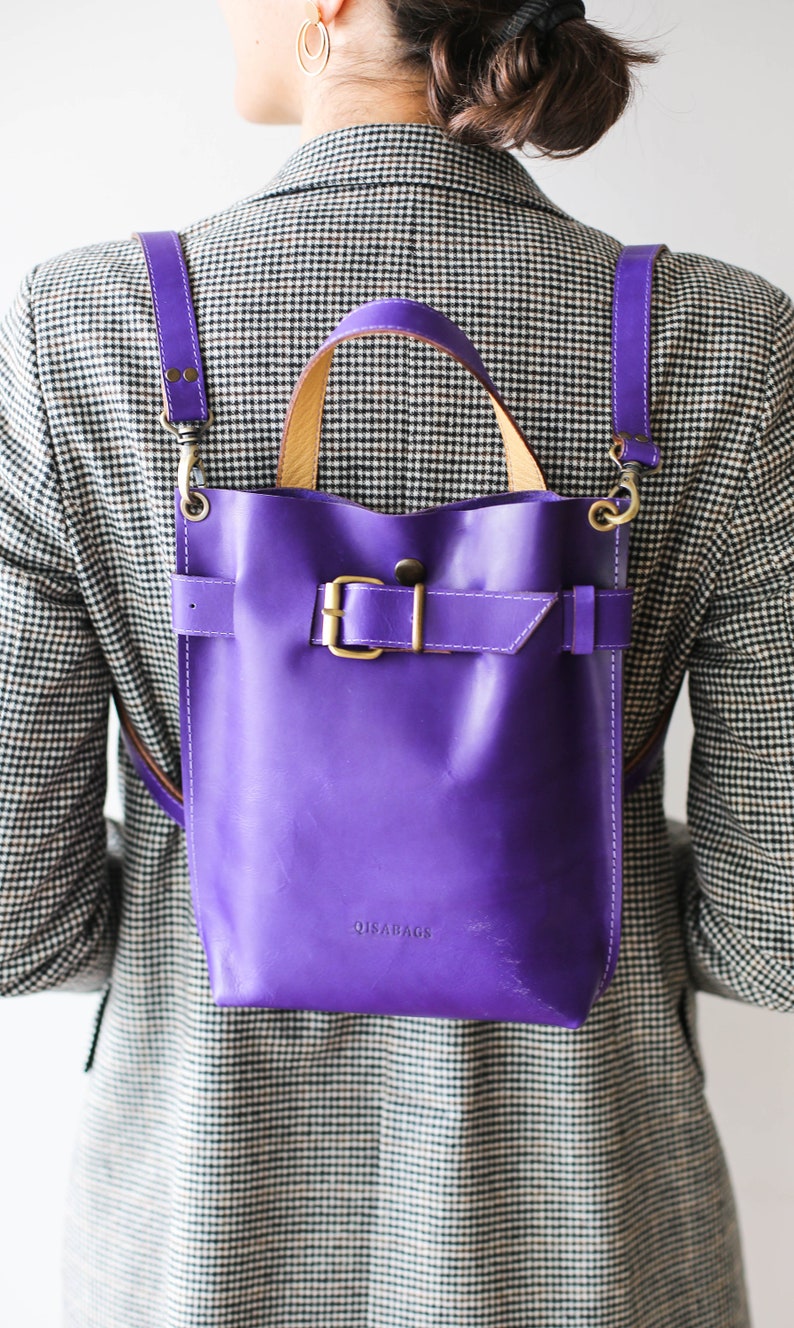 Backpack Women Mini Backpack Small Leather Backpack Women - Etsy