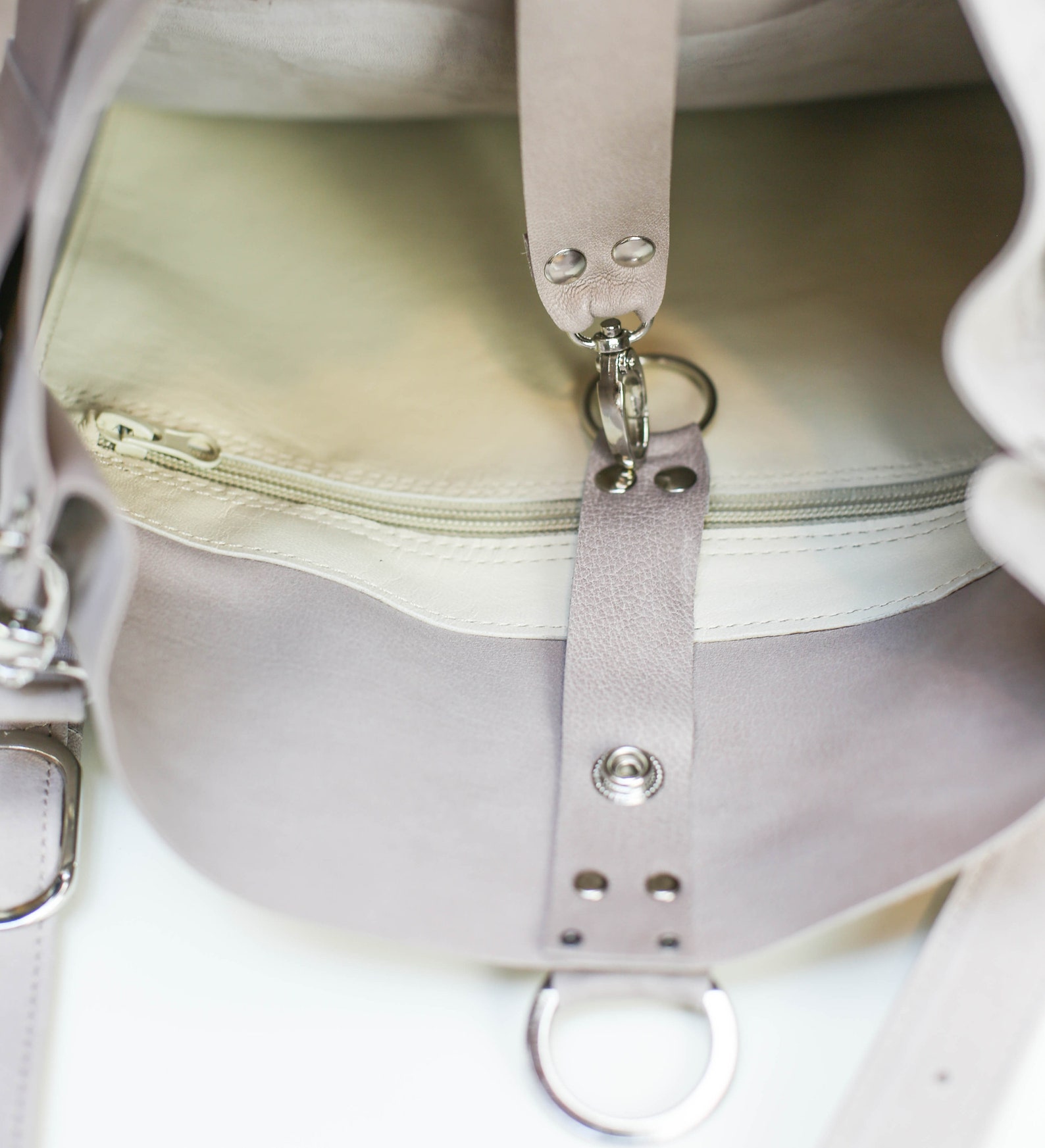 Mochila convertible para mujer mochila de cuero para mujer - Etsy España