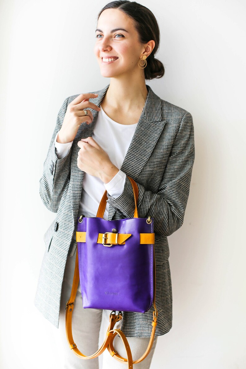 Backpack Women Mini Backpack Small Leather Backpack Women - Etsy