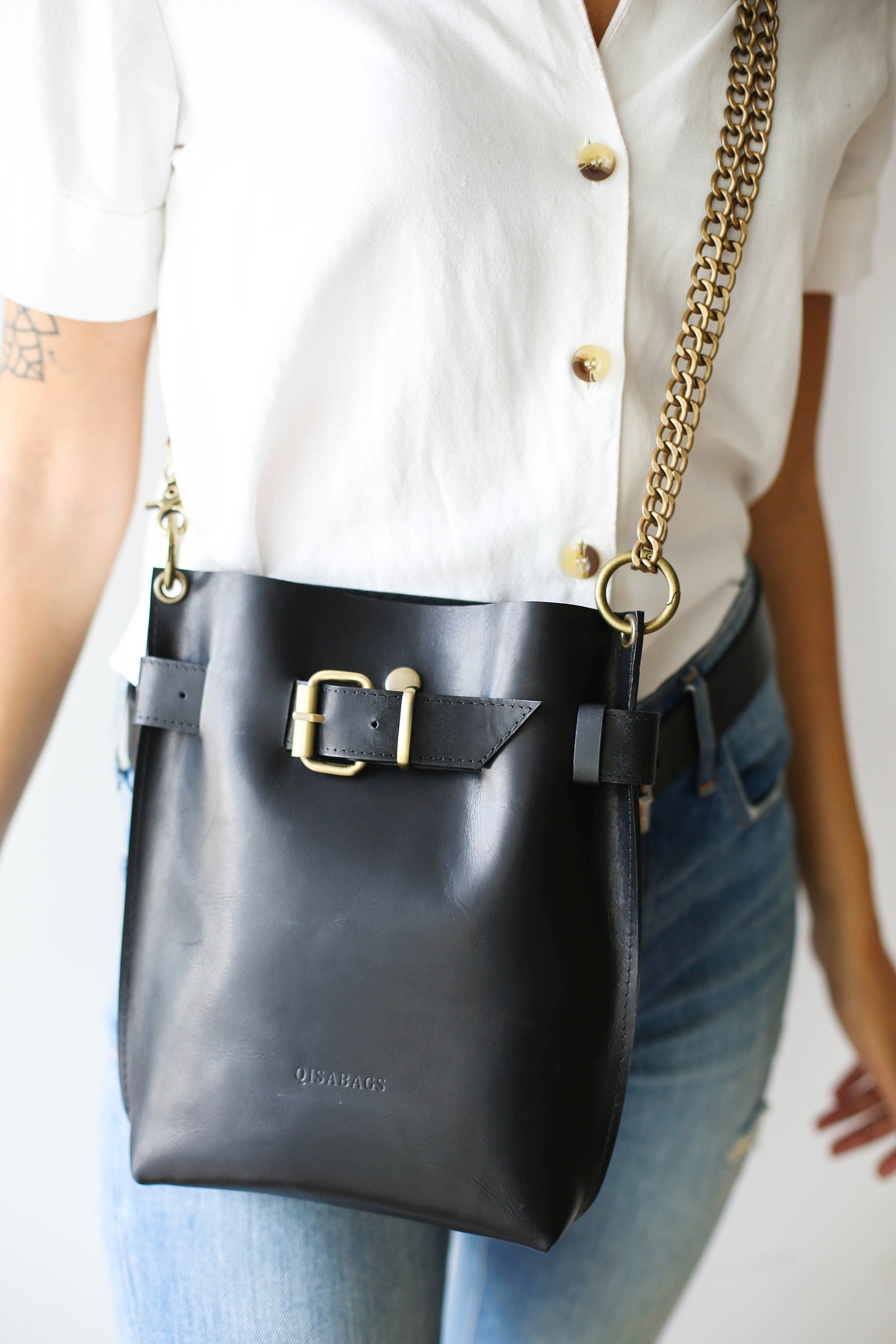 Black Leather Bag Small Leather Purse Black Purse Leather - Etsy