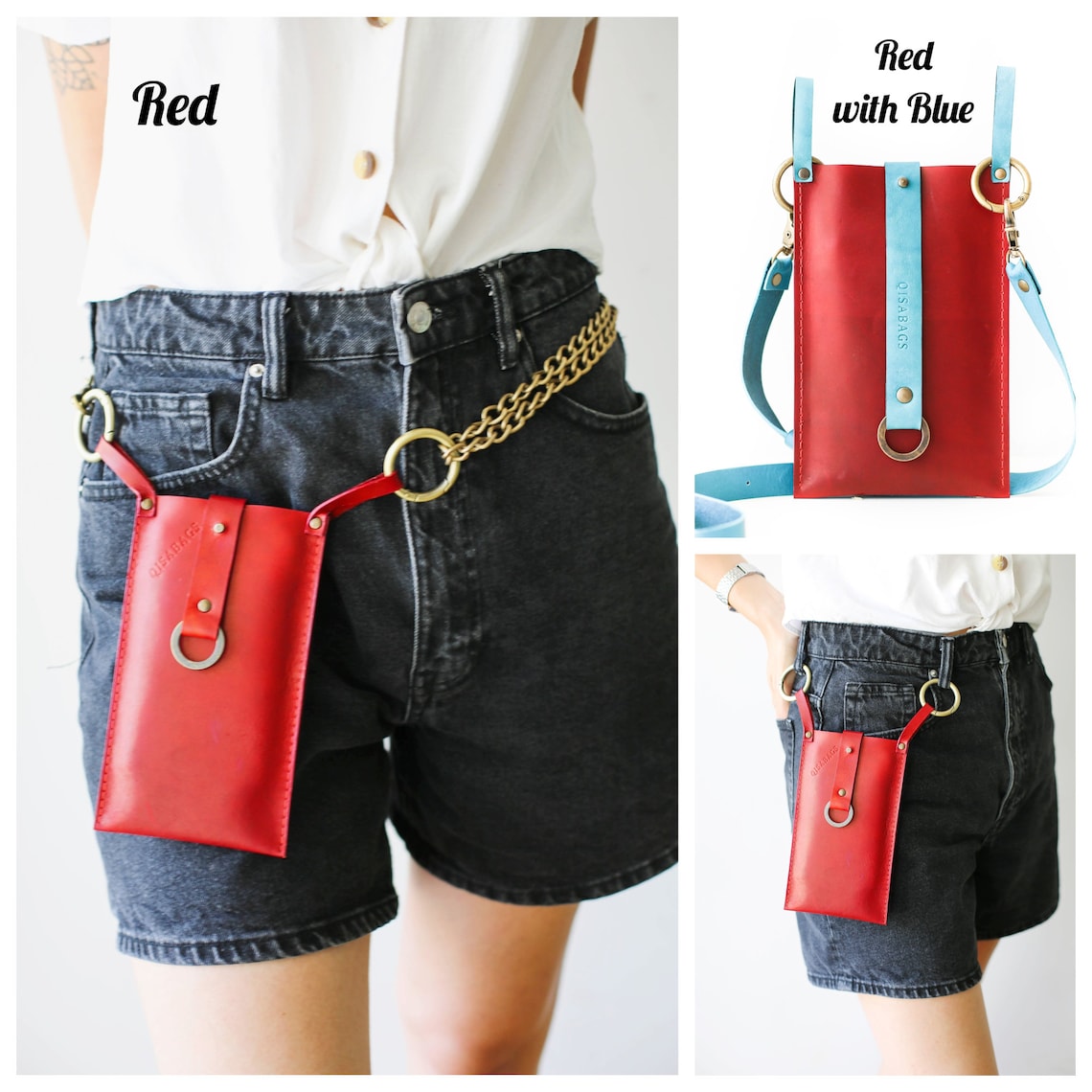 Leather Phone Cases Leather Gift for her Small Leather | Etsy