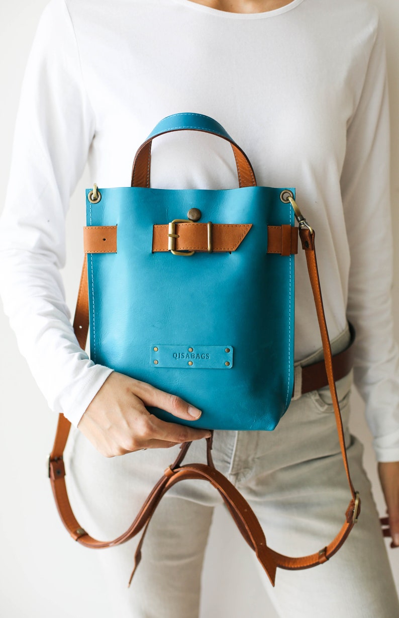 Mini Leather Backpack Purse Small Backpack Backpacks for - Etsy