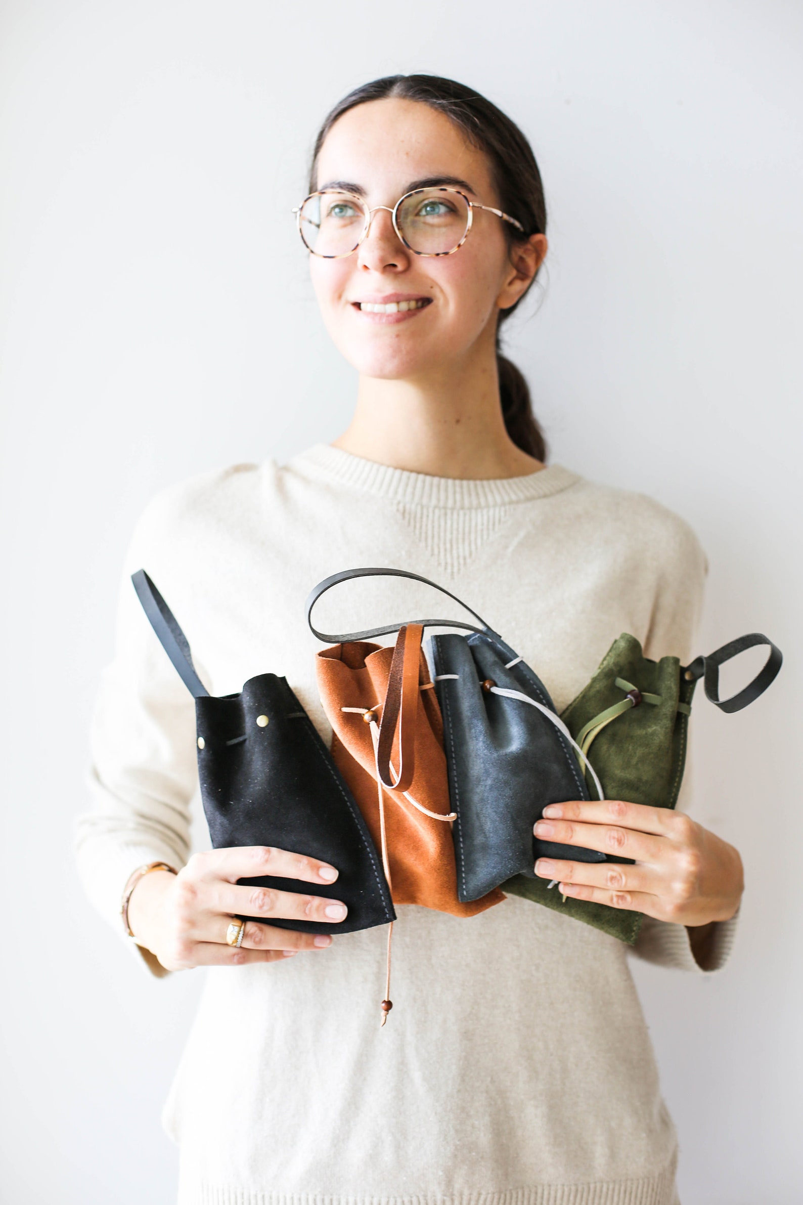 Custom Leather Pouches Leather Coin Purse Leather Gift for - Etsy