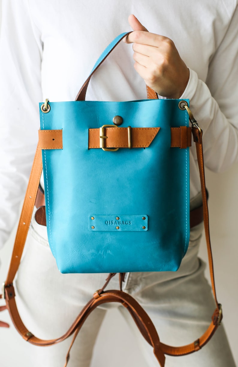 Mini Leather Backpack Purse Small Backpack Backpacks for - Etsy