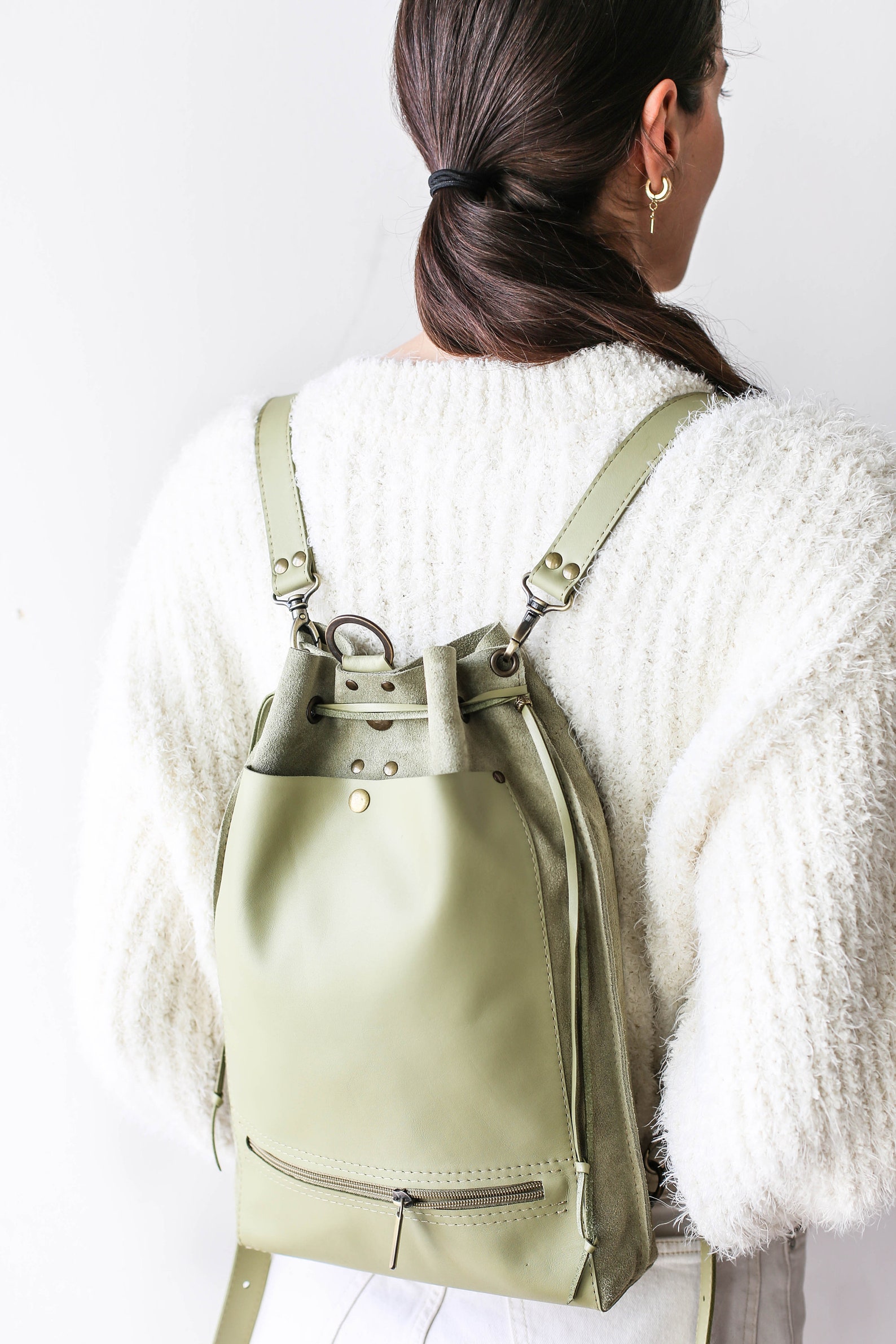 Leather Backpack Backpack Purse for Women Travel Backpack | Etsy