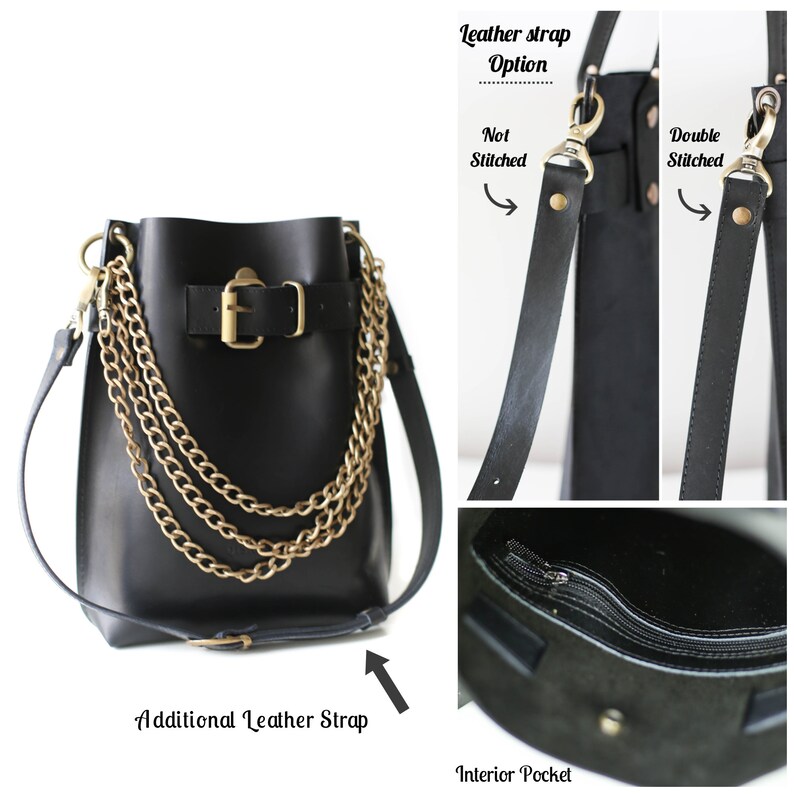 Black Leather Bag Small Leather Purse Black Purse Leather - Etsy