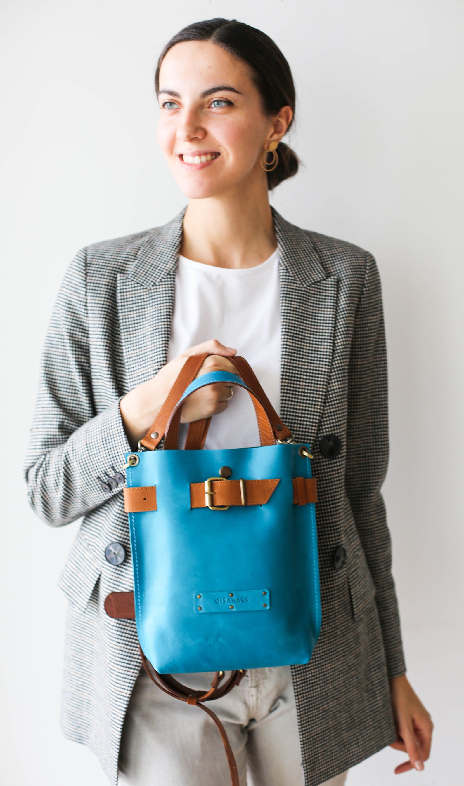 Mini Leather Backpack Purse Small Backpack Backpacks for - Etsy