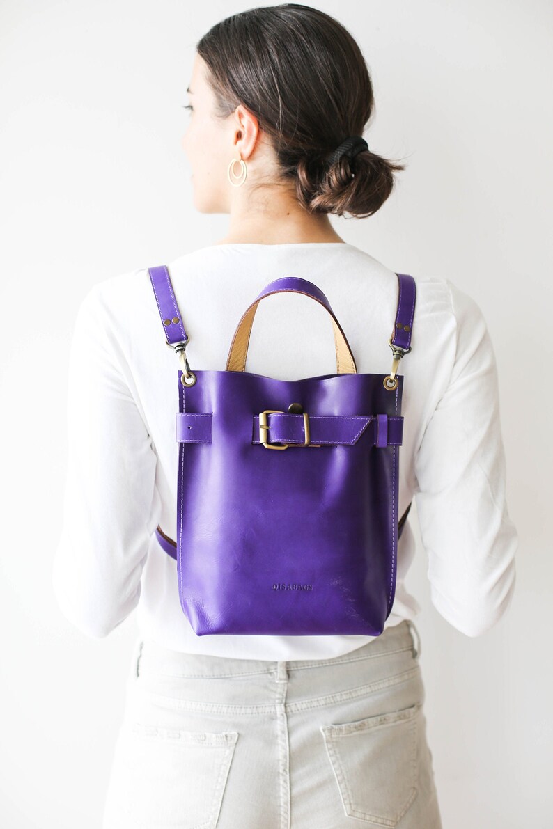 Backpack Women Mini Backpack Small Leather Backpack Women - Etsy